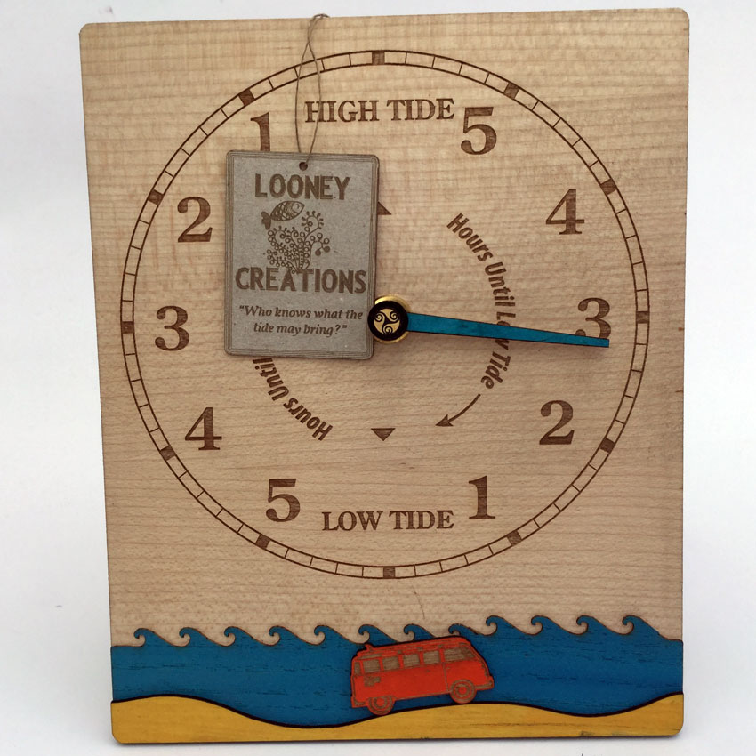 Glandore Tide Clock - Tide clocks | Unique Irish made tideclocks